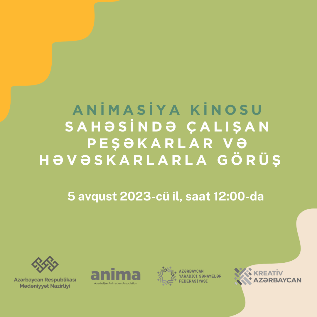 Animasiya peşəkarları və həvəskarları ilə görüş keçiriləcək – Anima.az